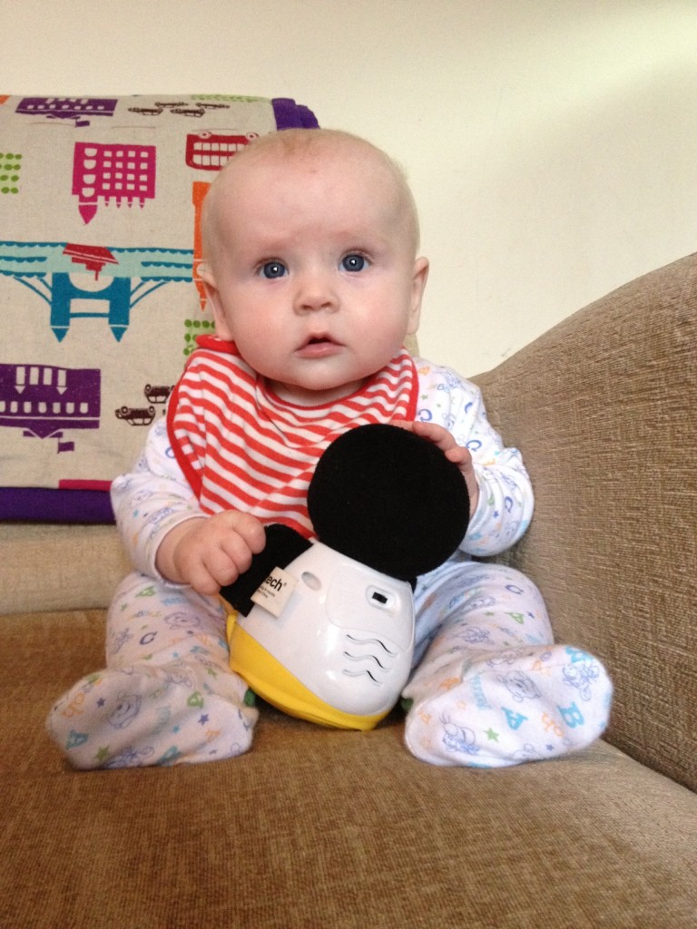 Vtech fan - Treading on Lego