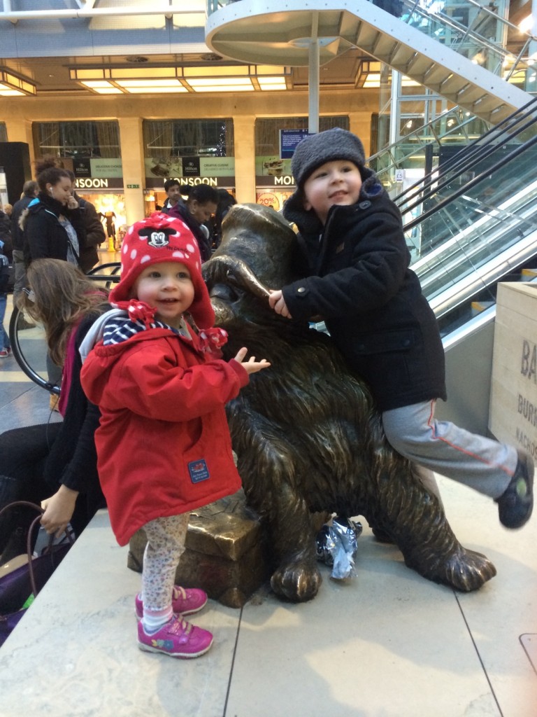 Paddington Bear - Treading on Lego