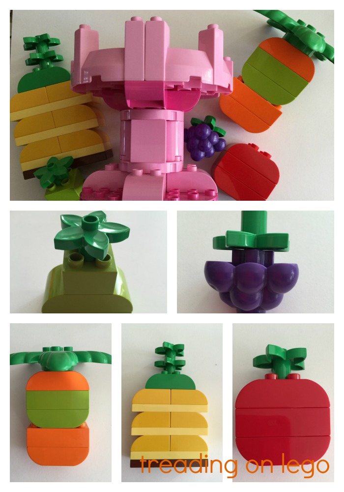 lego fruit - Treading on Lego