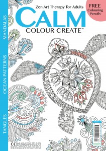 Win a copy of Calm, Colour, Create Magazine - Treading on Lego