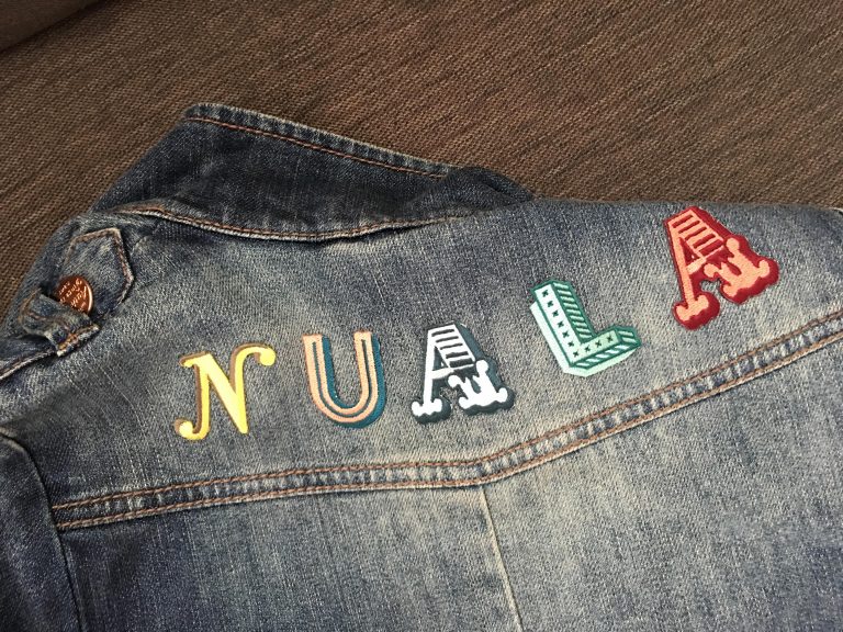 How to update a denim jacket - Treading on Lego